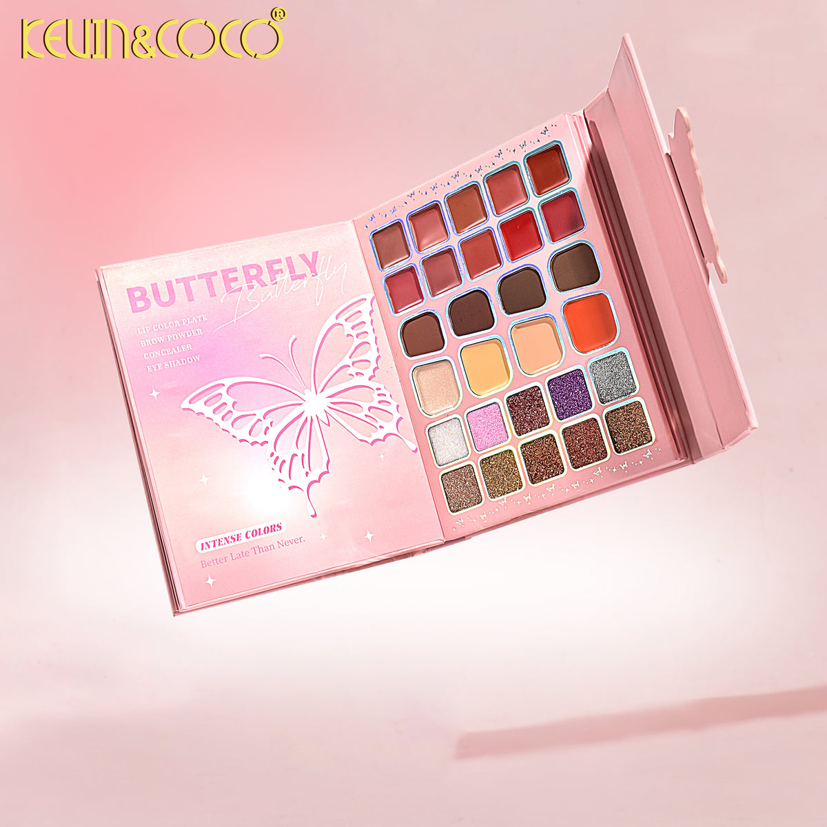 94- Color Glowy Butterfly Makeup Book Pack - 6 PCS (KC245857) | KEVIN&COCO