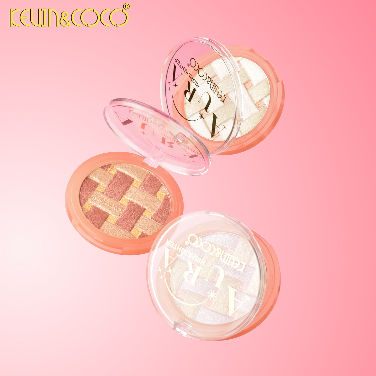 Crystal Grid Luminous Highlighter Powder Display - 24PCS(KC1277 ...