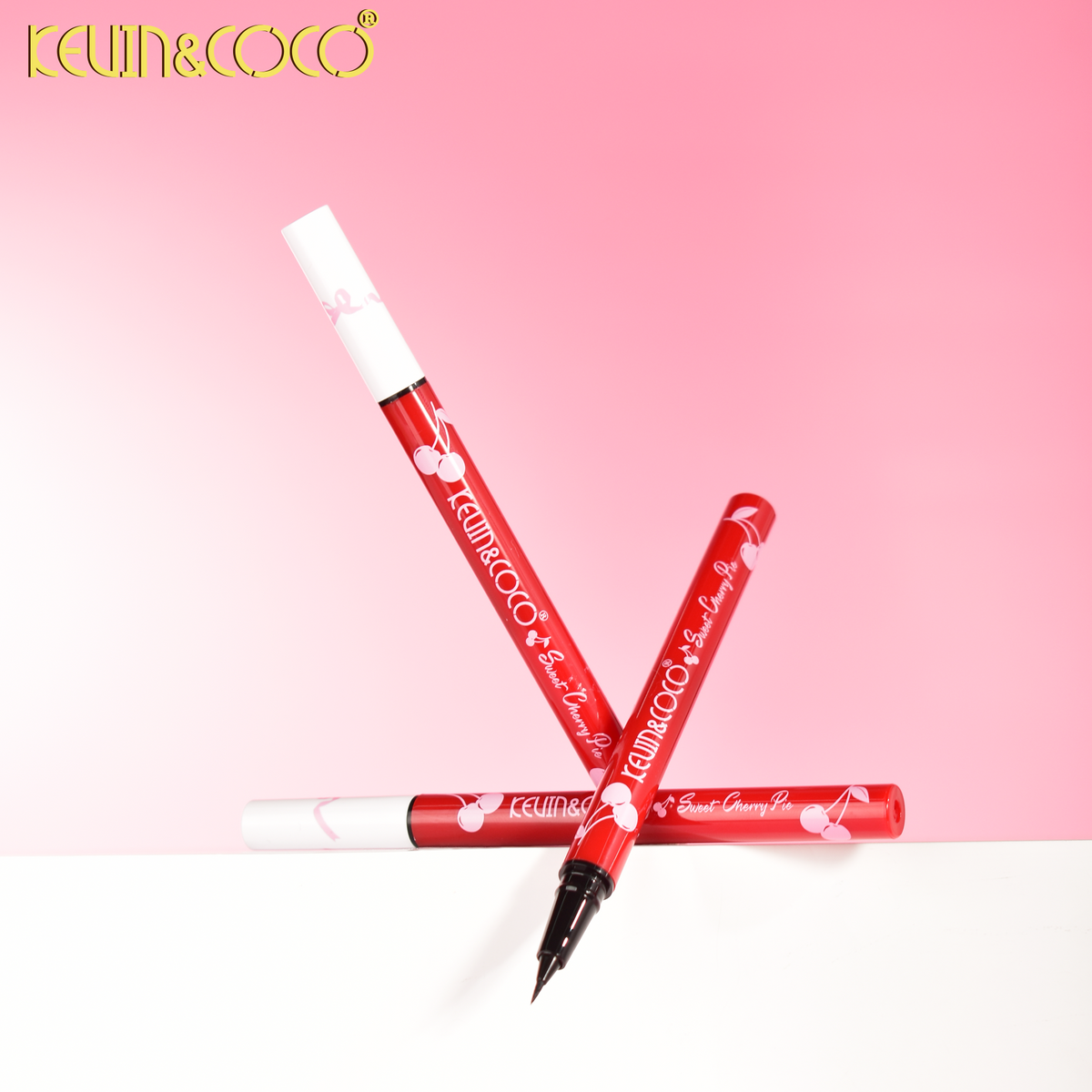 Cherry Pie Eyeliner Liquid Ink Liner Display-48PCS(KC1176) | KEVIN&COCO