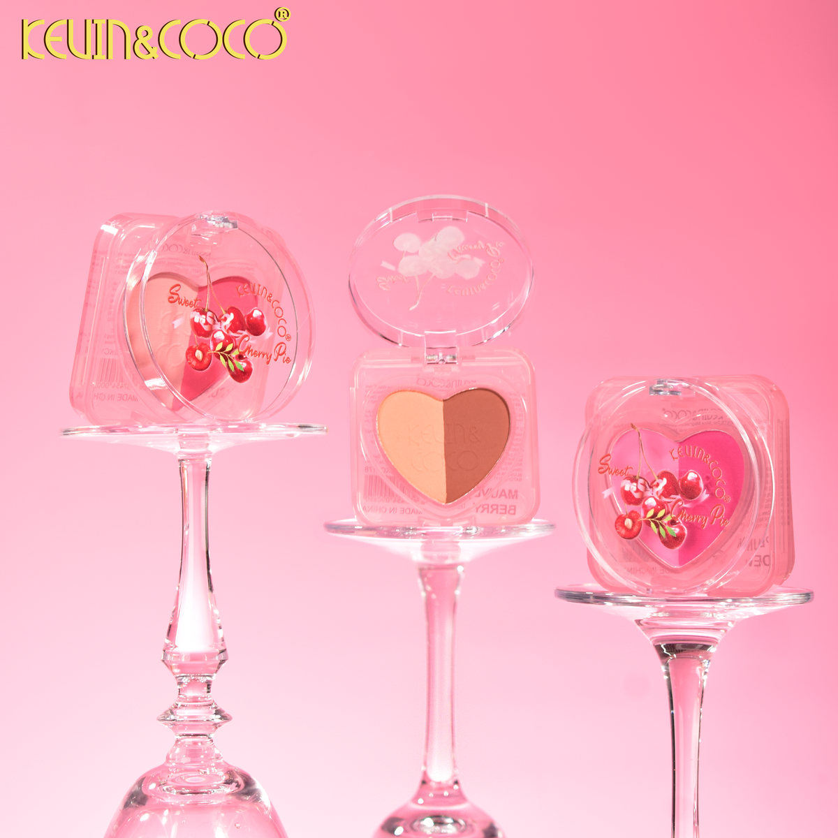 Cherry Pie Duo Blush-24PCS(KC1178) | KEVIN&COCO